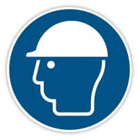 Aufkleber Allgemeines Gebotszeichen | Aufkleberdrucker.ch