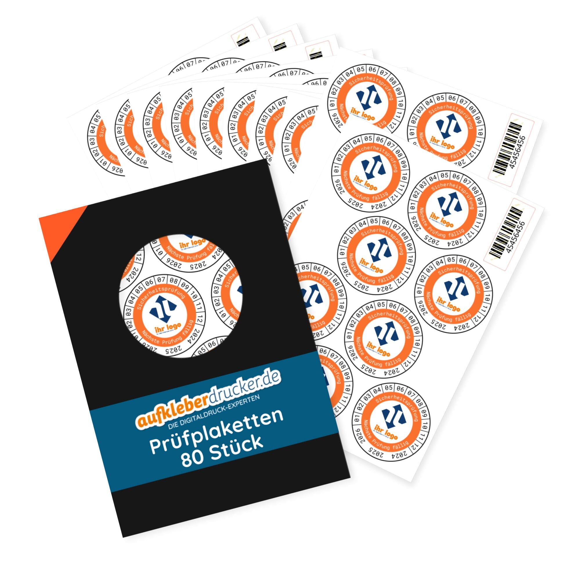 Prüfplakette 35 mm | aufkleberdrucker.de